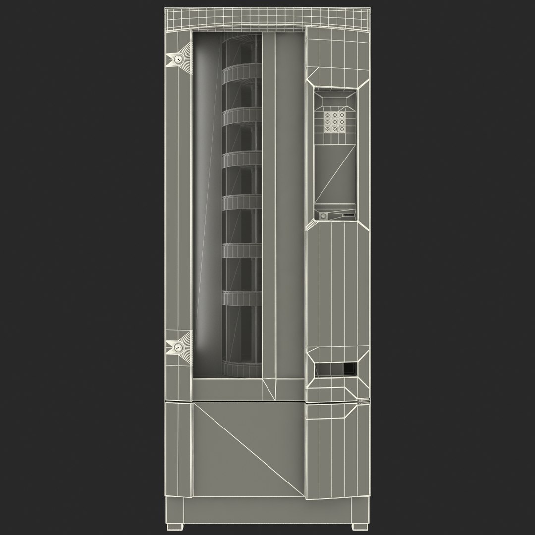 3d Model Vending Machine 4