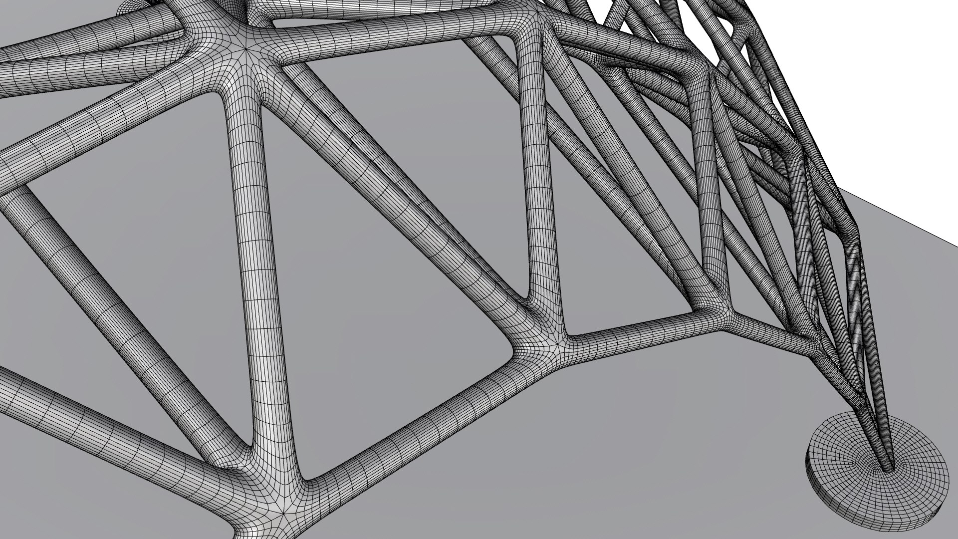 3D Truss Dome Structure Pavilion 02 HIGH - TurboSquid 2254757