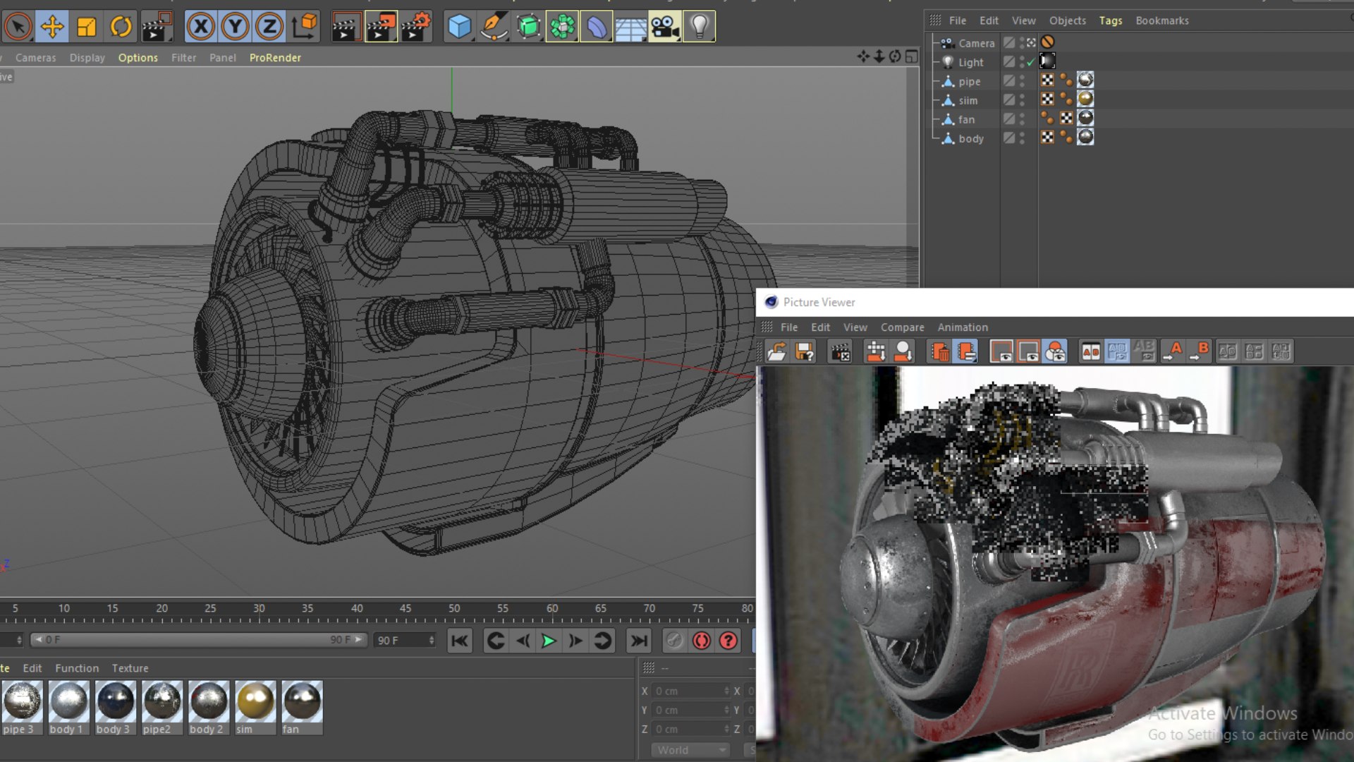 3D Jet Engine - TurboSquid 2360447