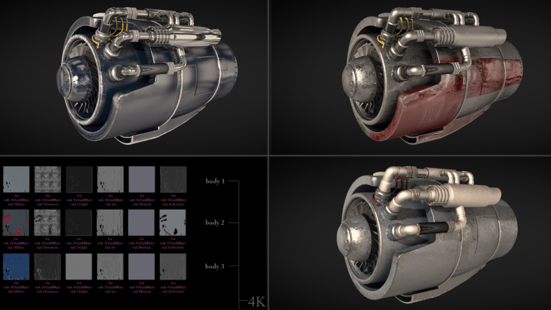 3D Jet Engine - TurboSquid 2360447