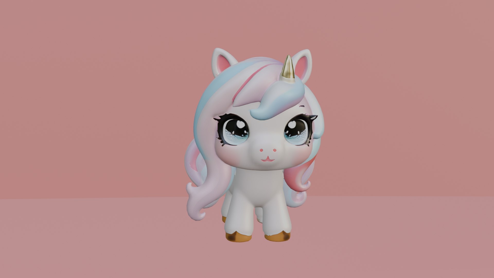 Unicorn Model - TurboSquid 2328362