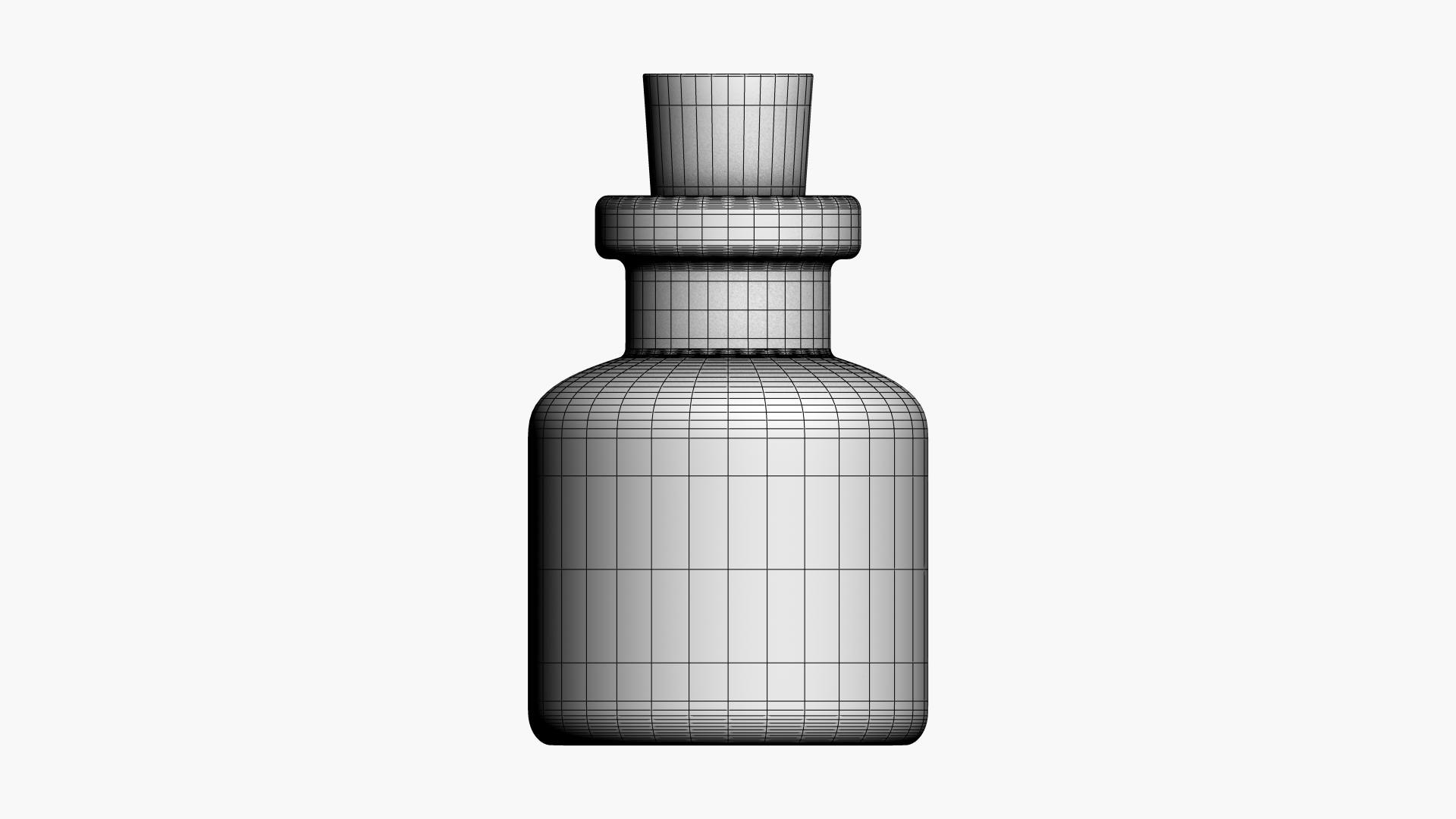 3D Model Poison Bottle - TurboSquid 1664152