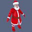Santa Claus Rigged Animations 3d 3ds