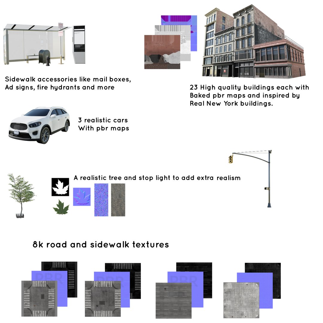 New York Block 3 3D - TurboSquid 1862649