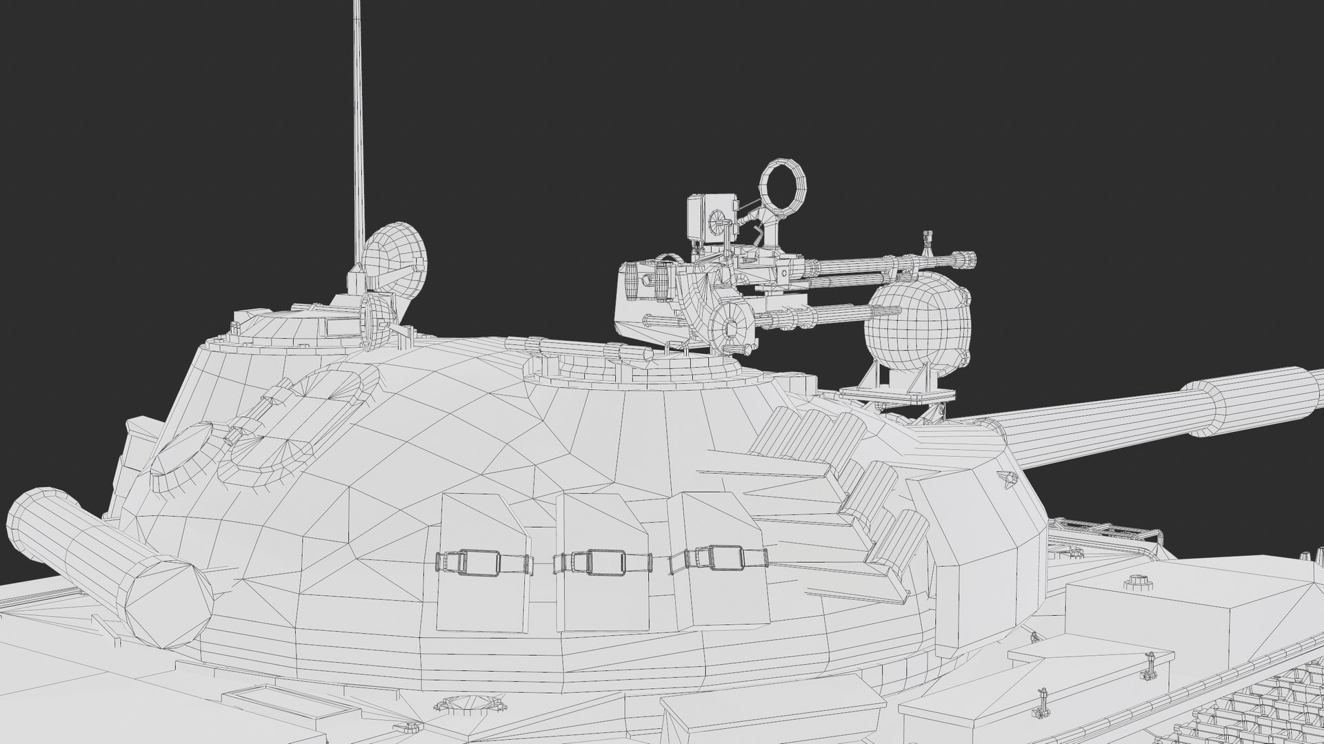 T62-M - Object 166 M6 - Main Soviet Union Battle Tank PBR 3D model ...