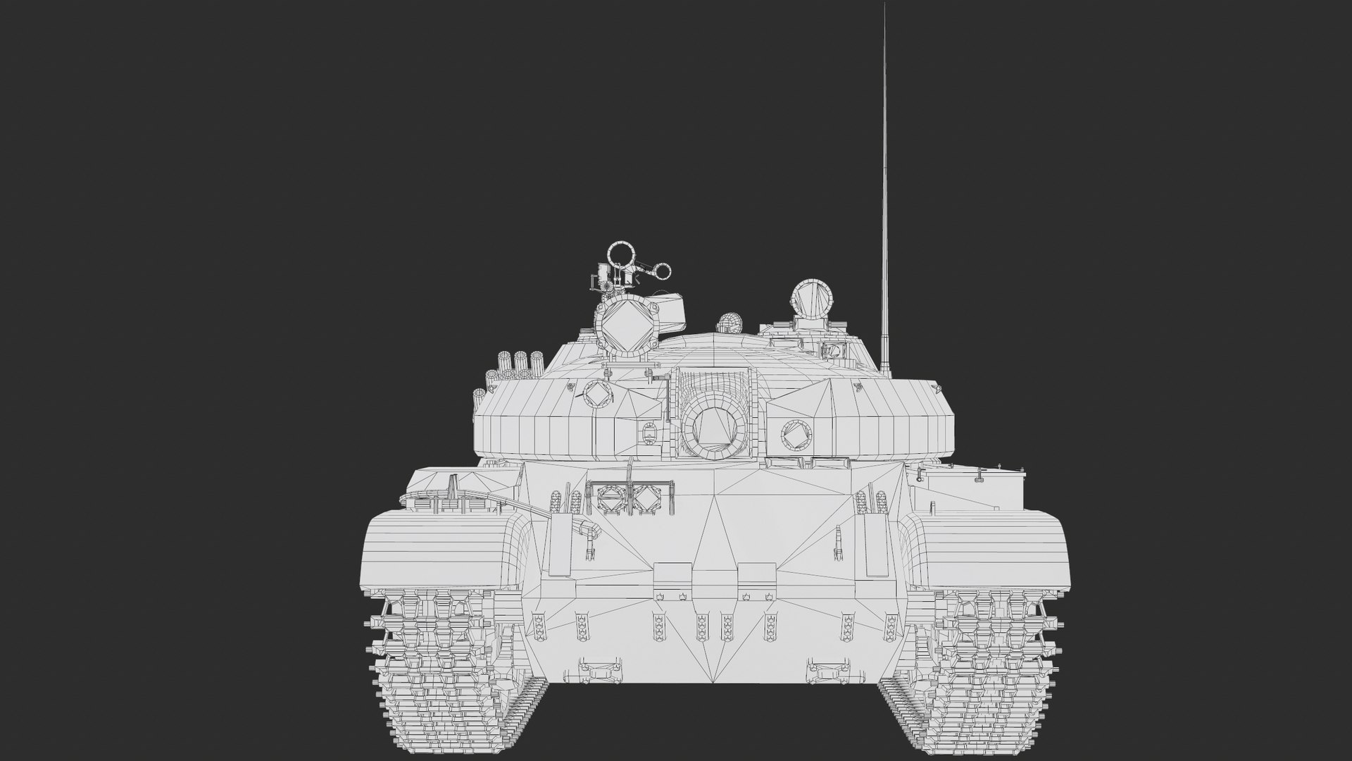 T62-M - Object 166 M6 - Main Soviet Union Battle Tank PBR 3D model ...