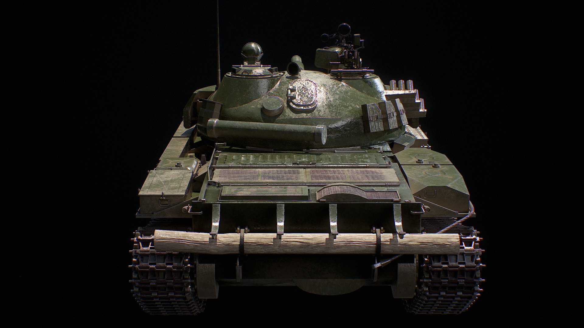 T62-M - Object 166 M6 - Main Soviet Union Battle Tank PBR 3D model ...