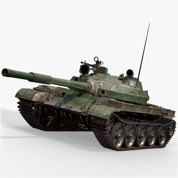 3D модель T62-M - Object 166 M6 - Main Soviet Union Battle Tank PBR ...