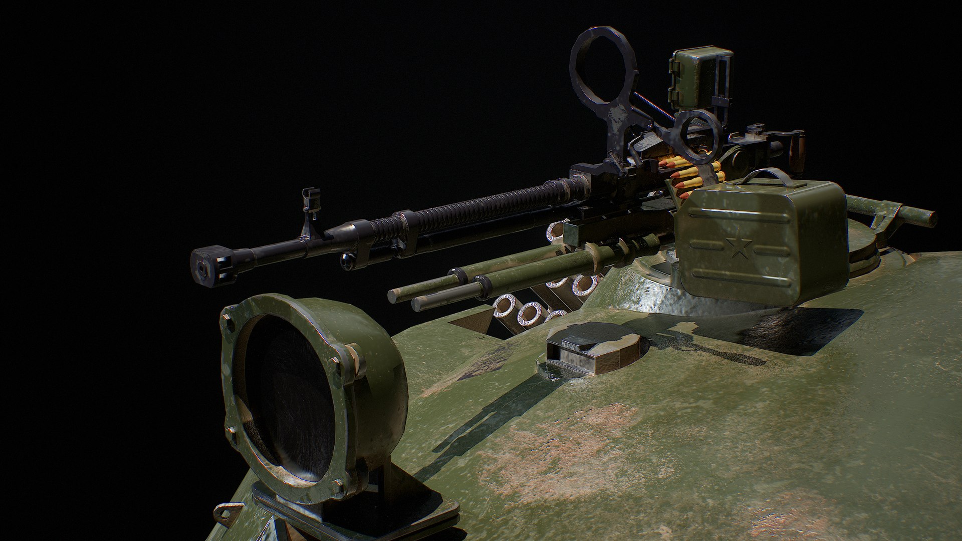 T62-M - Object 166 M6 - Main Soviet Union Battle Tank PBR 3D model ...