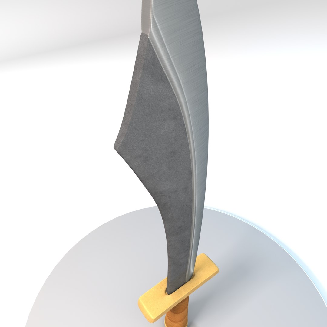 cleaver weapon 3d model