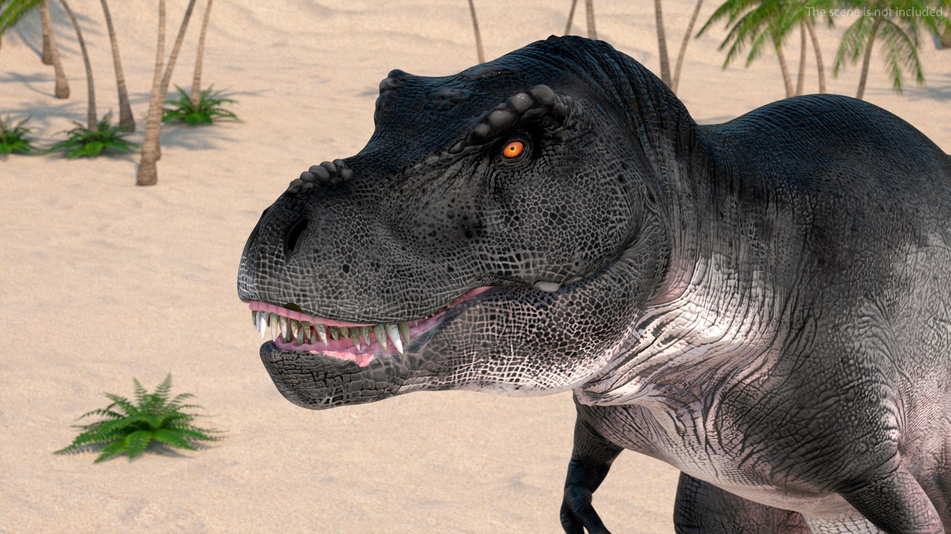 3D T Rex Idle Animated Rigged for Maya model - TurboSquid 2108451