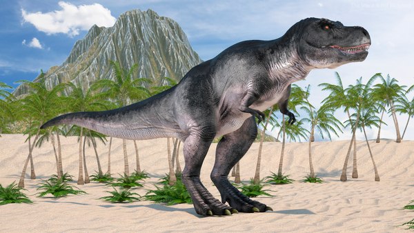 Maya용 T Rex Idle 애니메이션 조작 3D 모델 - TurboSquid 2108451