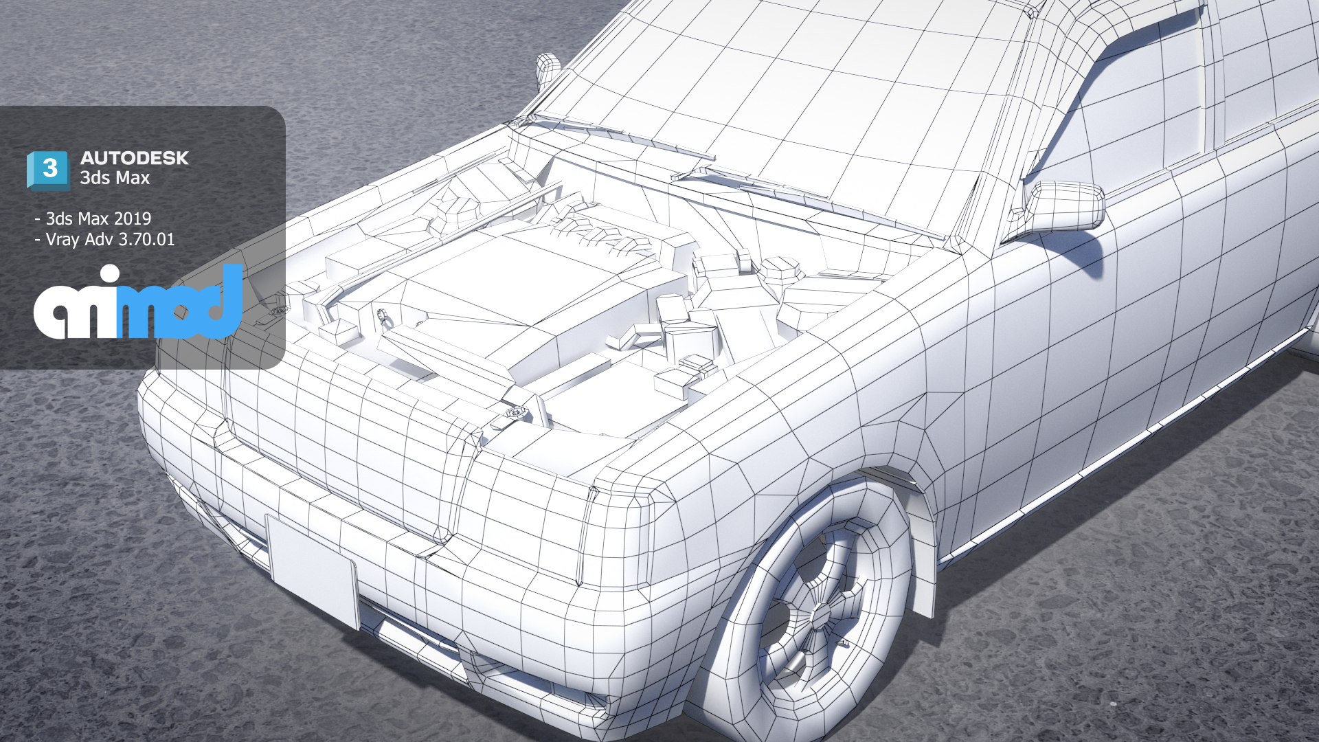 3D Model TW Police Car 002 - TurboSquid 2291089