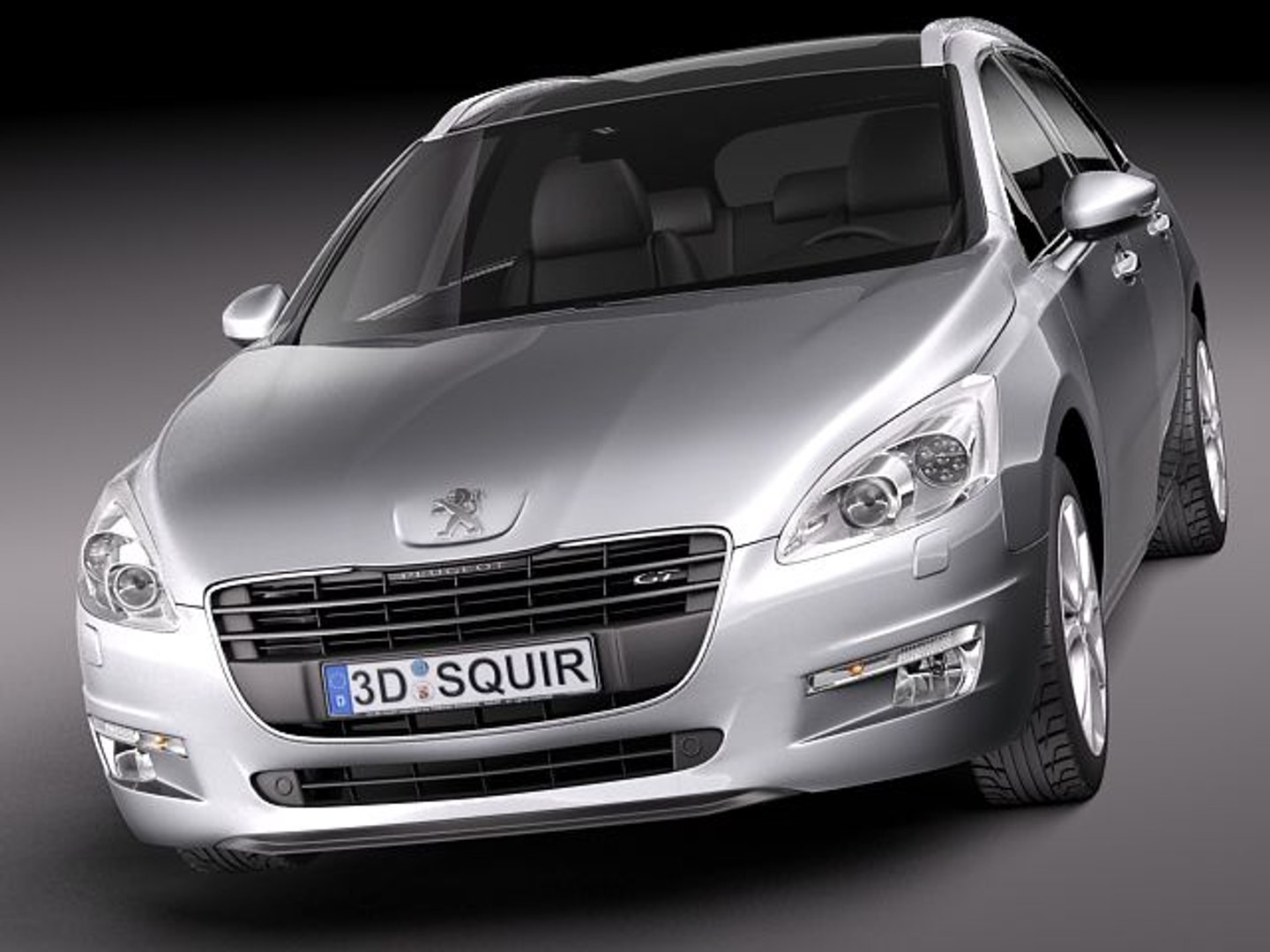Peugeot 508 Wagon 3d Max