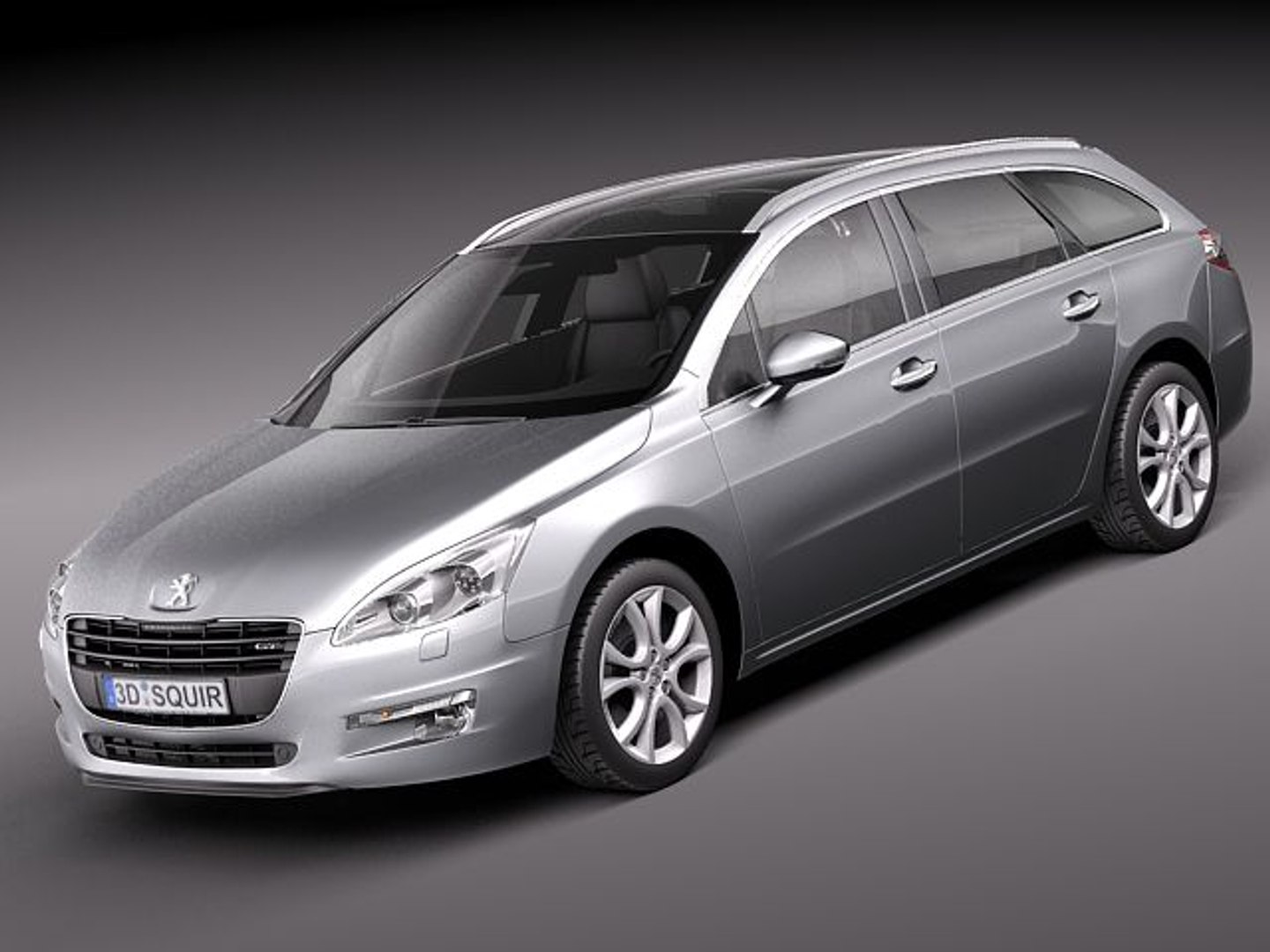 Peugeot 508 Wagon 3d Max