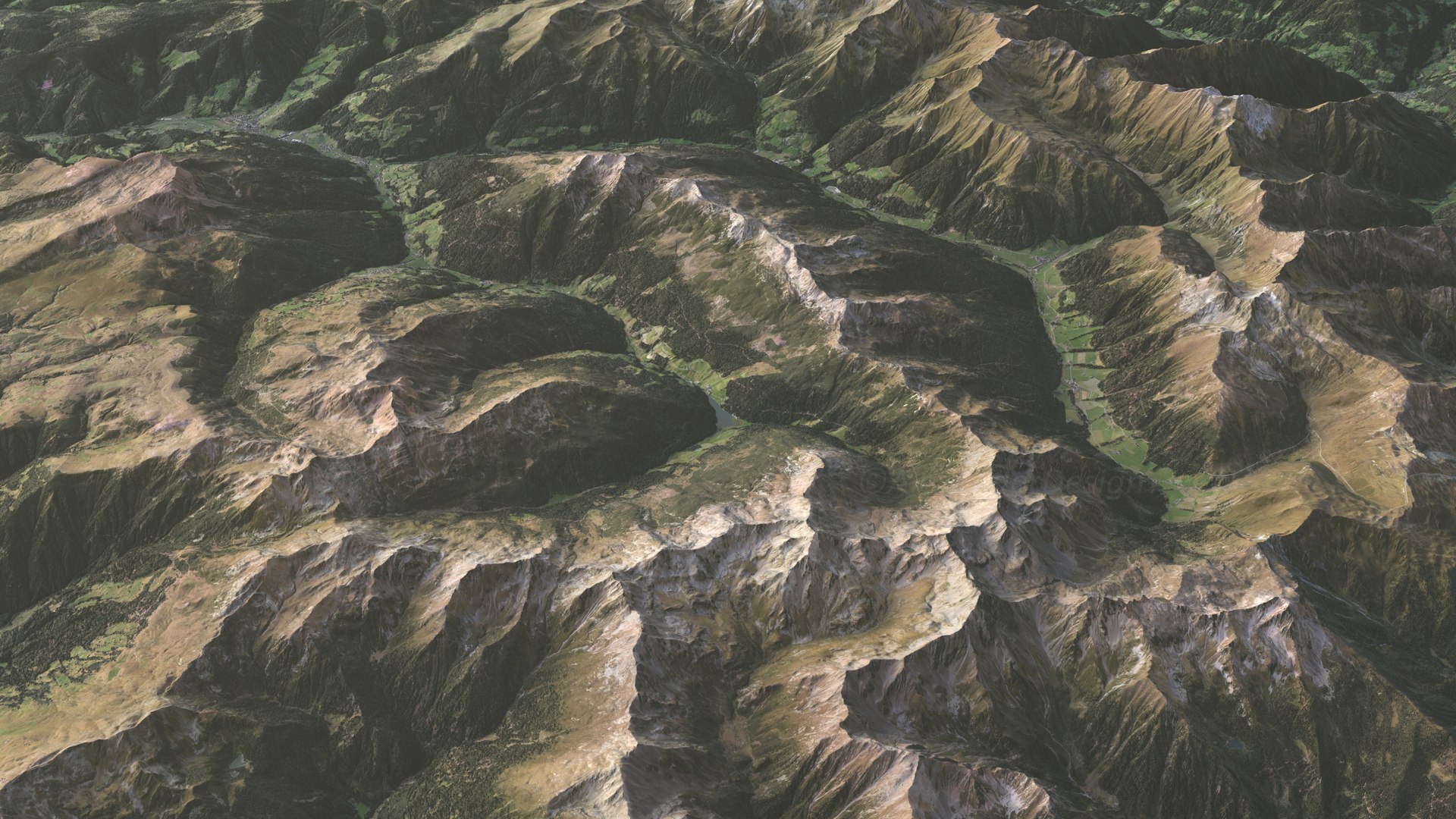 3D Dolomites Model - TurboSquid 2332717