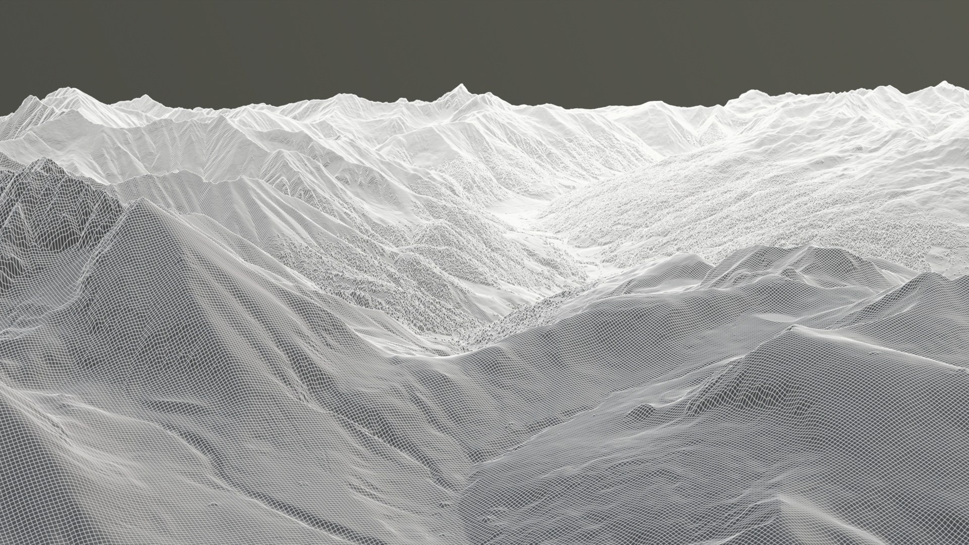 3D Dolomites Model - TurboSquid 2332717
