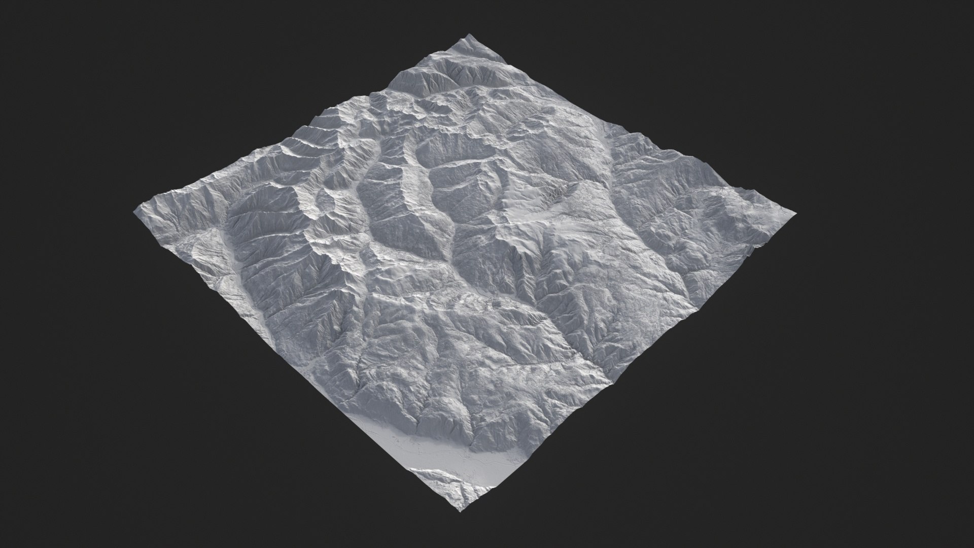 3D Dolomites Model - TurboSquid 2332717