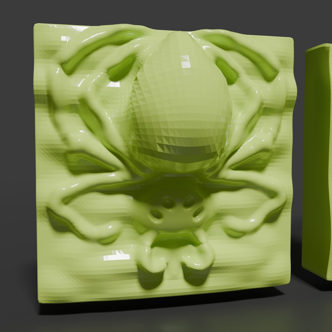 Set Of Tiles With Astronaut And Insects 3D - TurboSquid 2317562