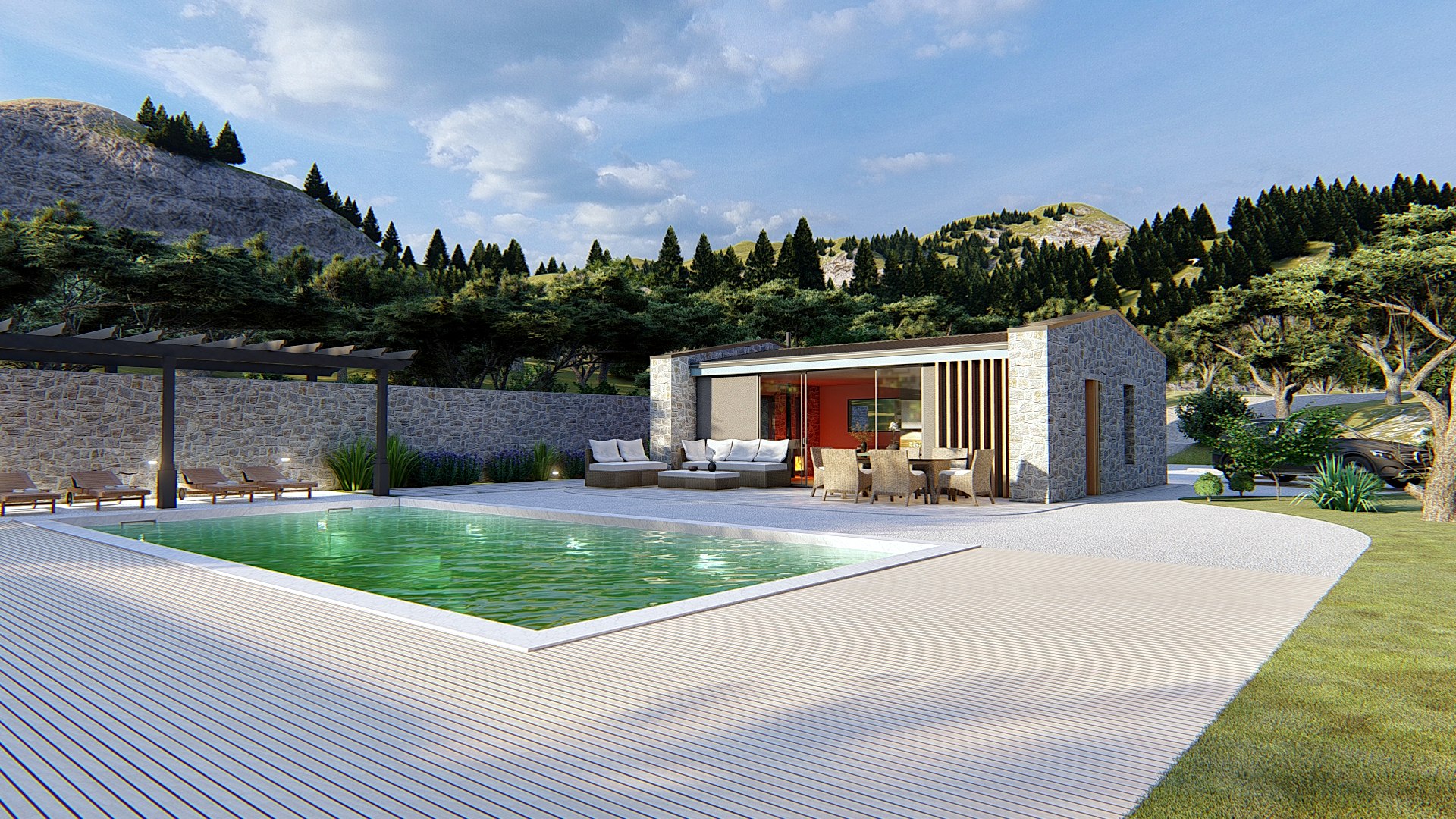 3D Bungalow Istria - TurboSquid 1670236