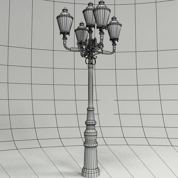 street light streetlights 3d model