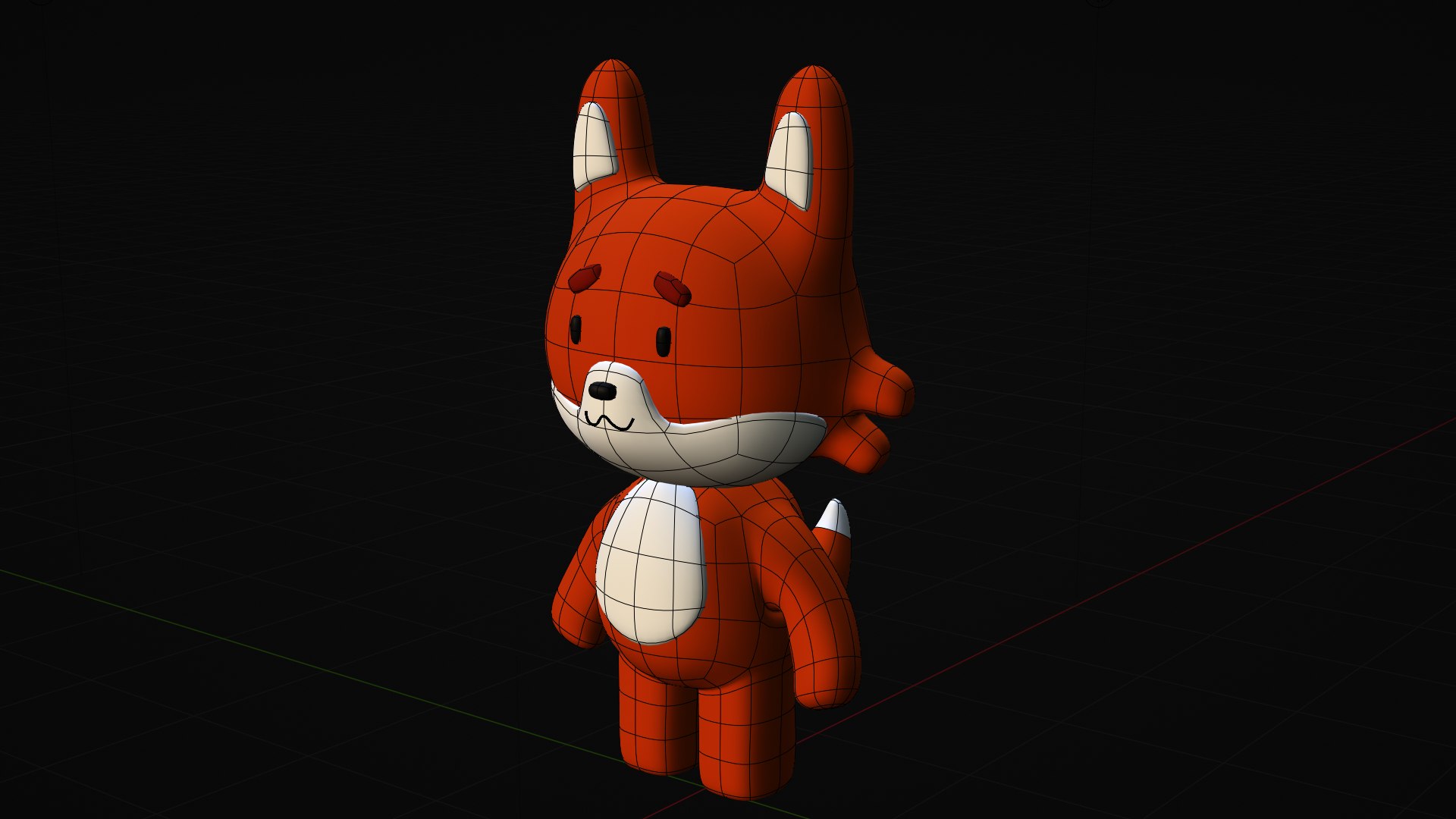 Stylized Fox Model - TurboSquid 2109783