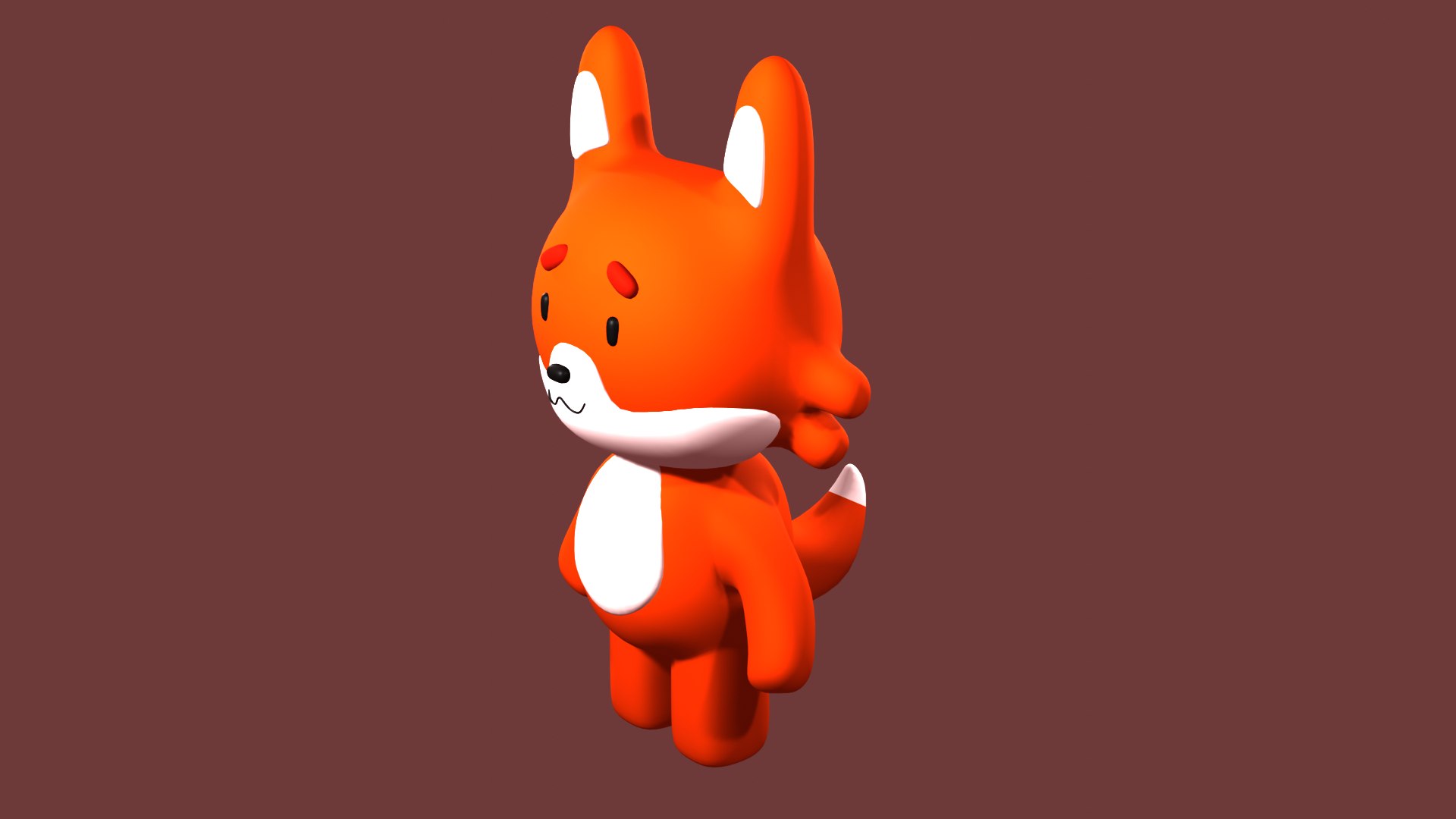 Stylized Fox Model - TurboSquid 2109783