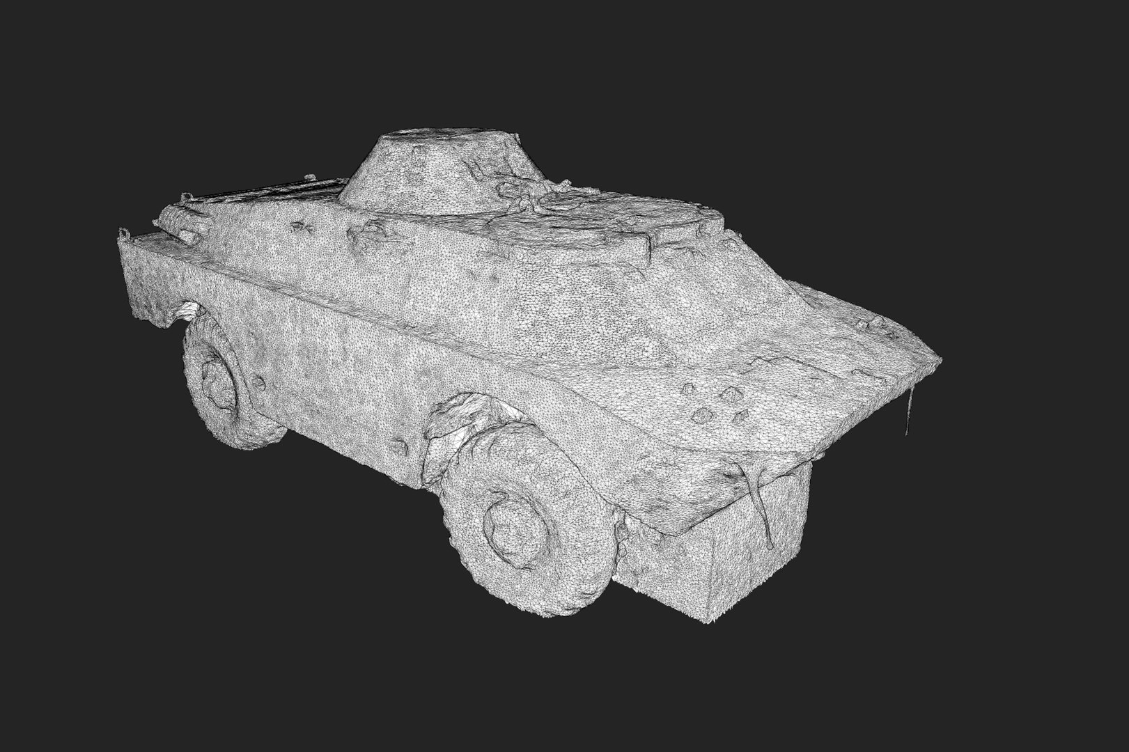 3D BRDM-2 3d Raw Scan - TurboSquid 2266532