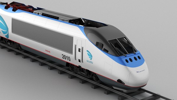 Acela Express 3D - TurboSquid 1932657
