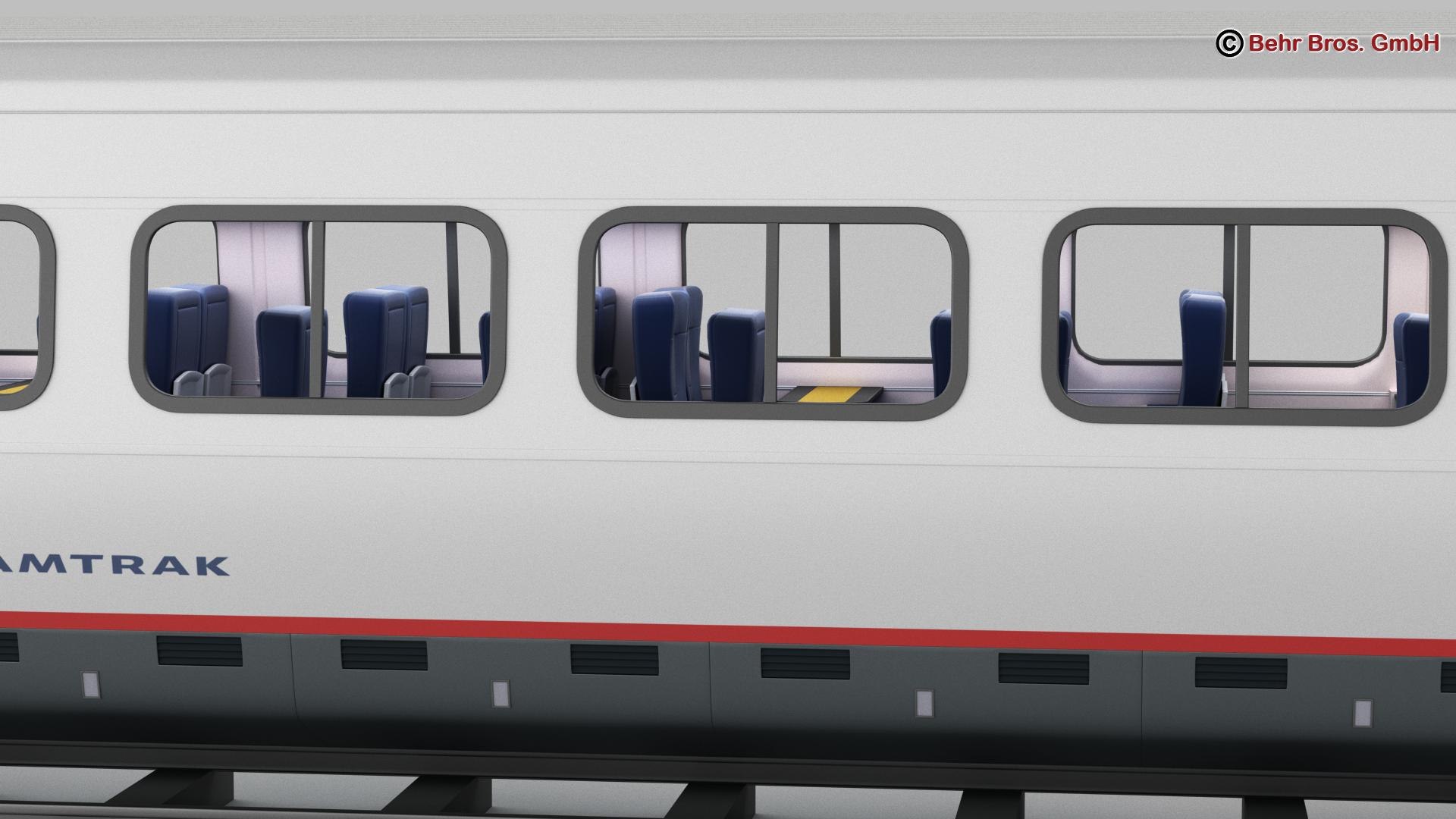 Acela Express 3D - TurboSquid 1932657