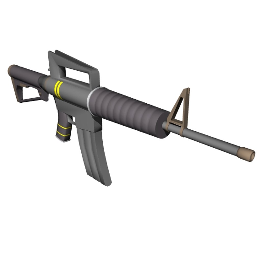 3d Jagger Weapon Rifle Model