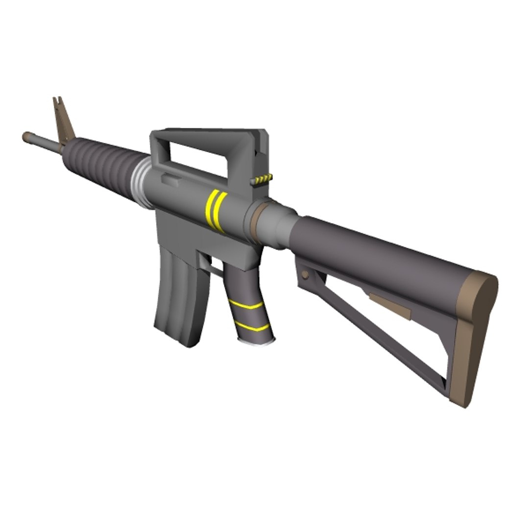 3d Jagger Weapon Rifle Model