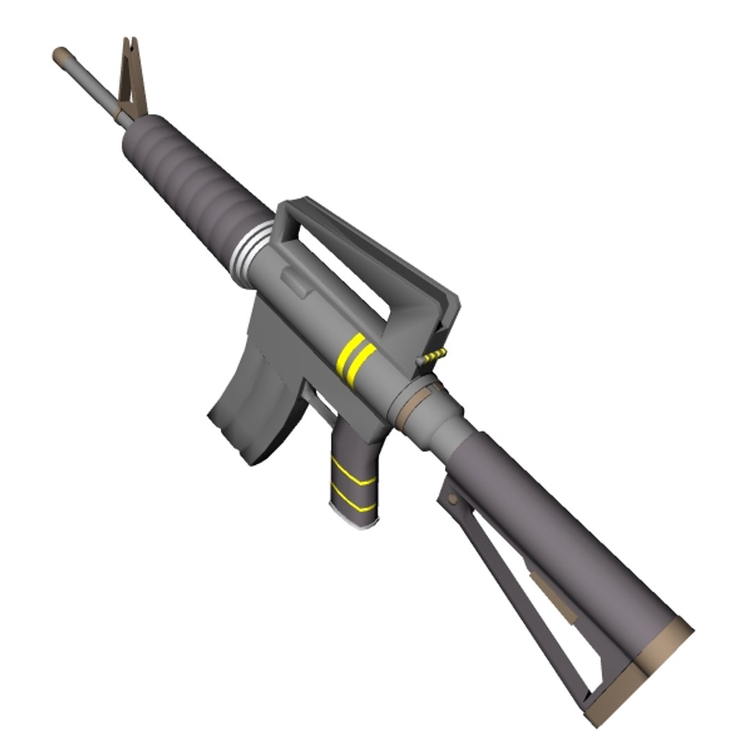 3d Jagger Weapon Rifle Model