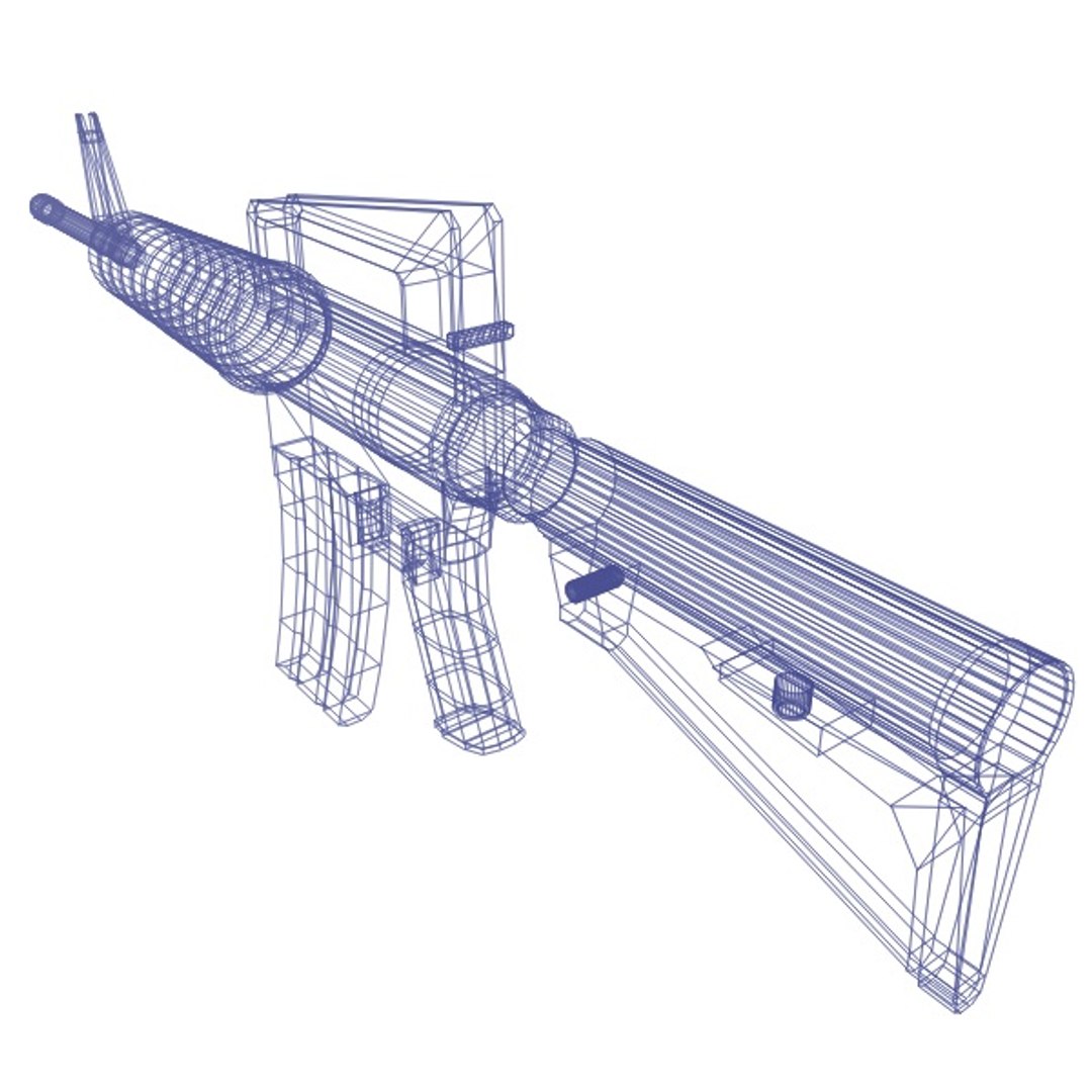 3d Jagger Weapon Rifle Model
