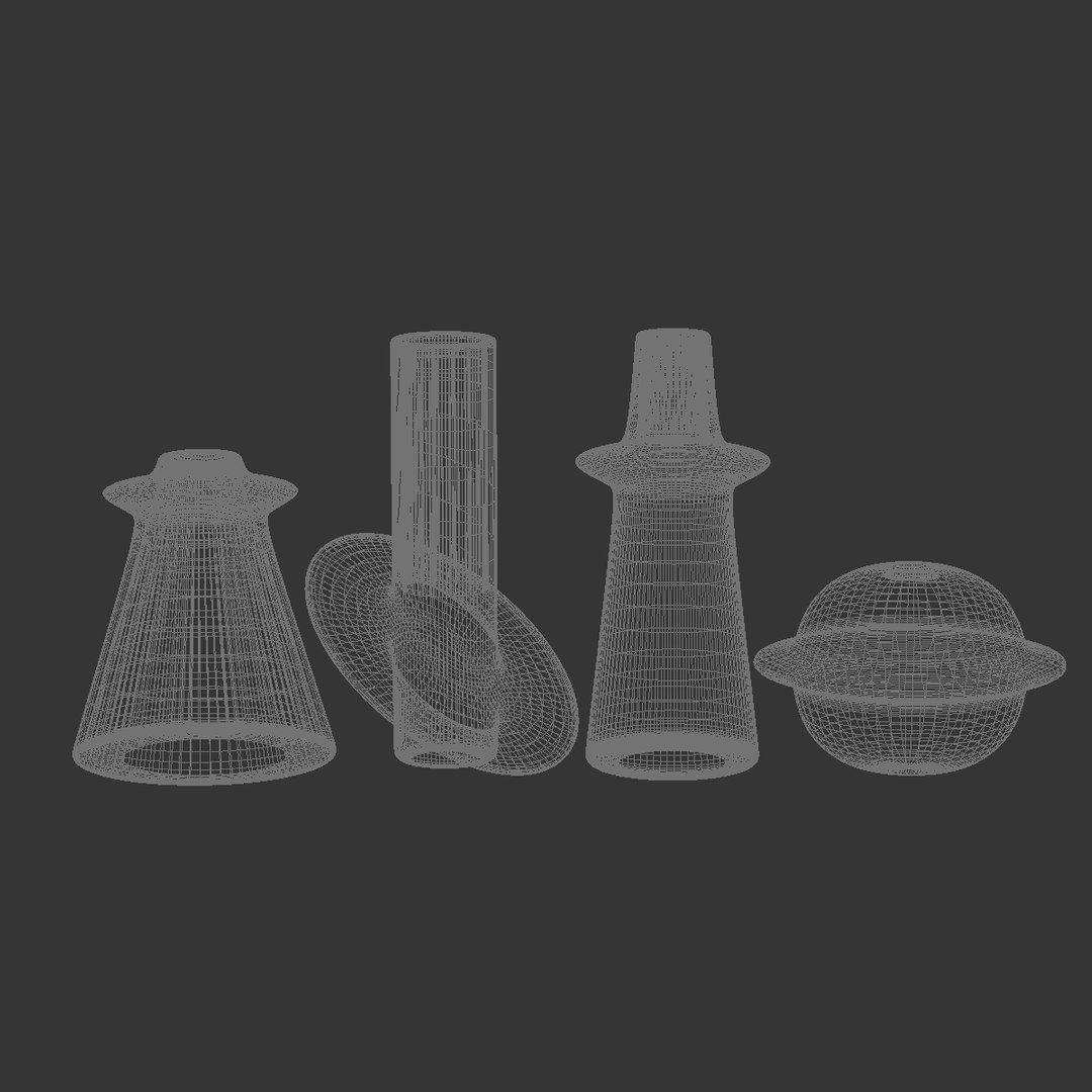Morandi Vases 3D Model - TurboSquid 1810872