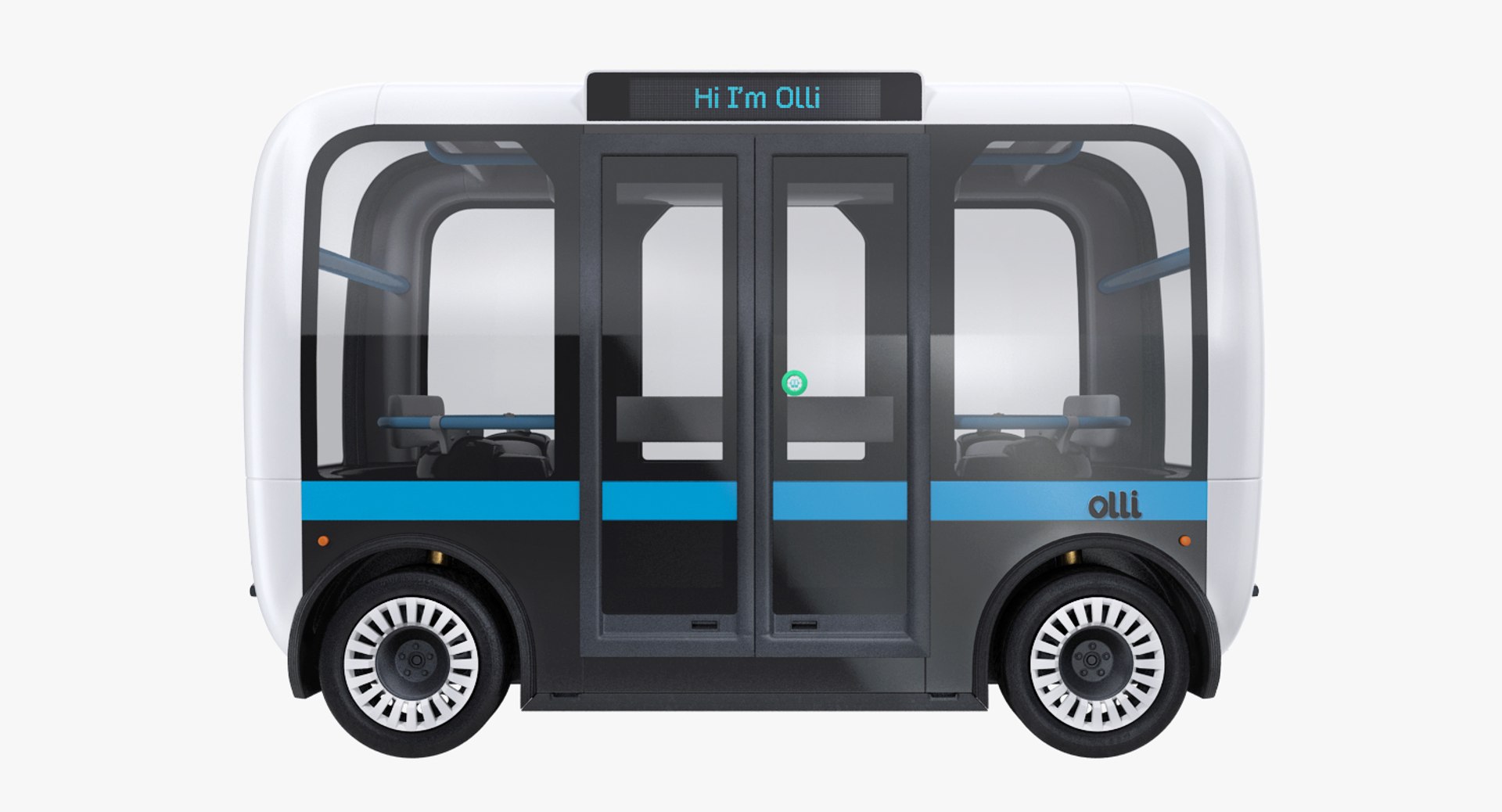 Olli Self Driving Electric 3D Model - TurboSquid 1250012