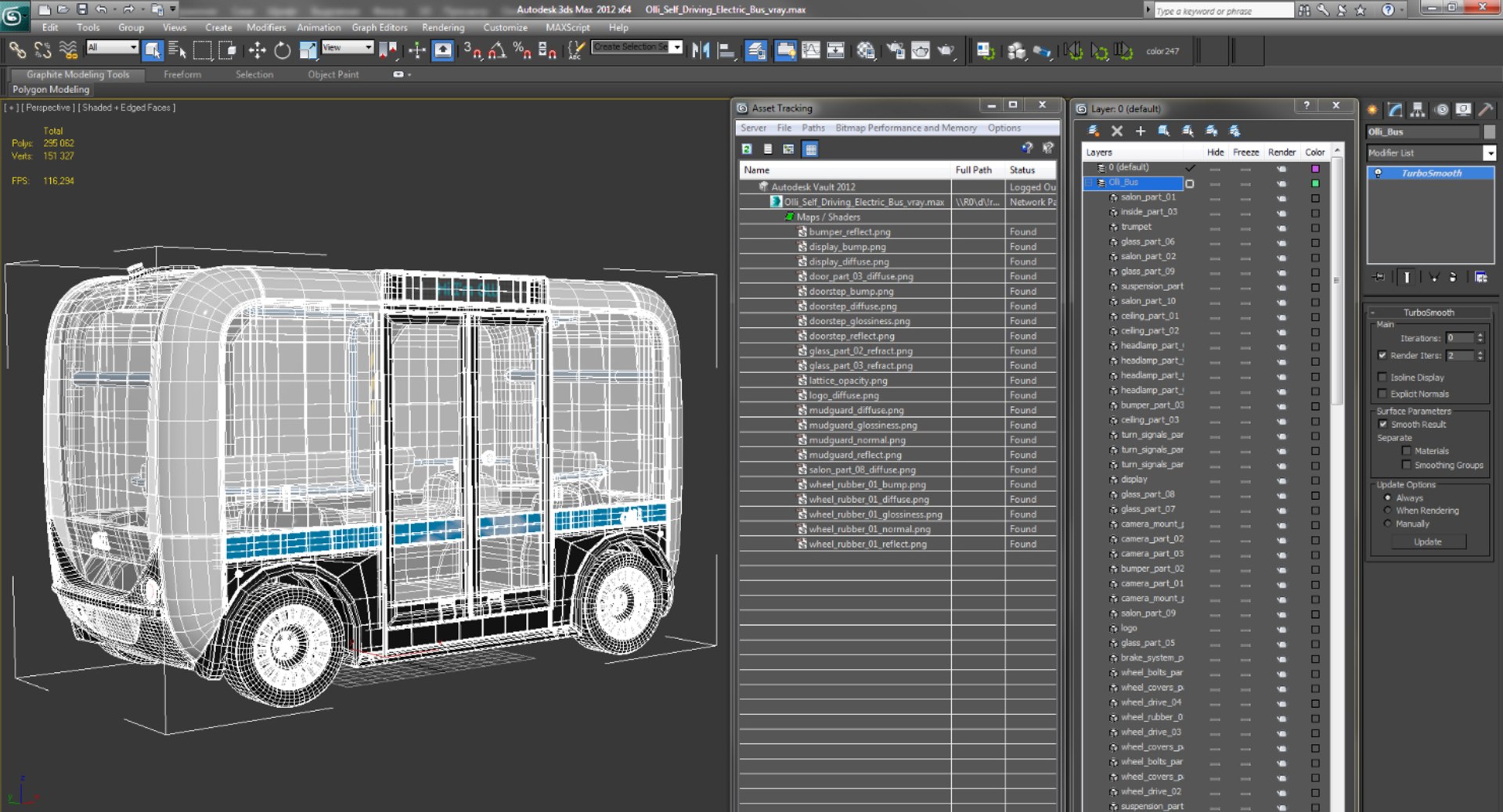 Olli Self Driving Electric 3D Model - TurboSquid 1250012