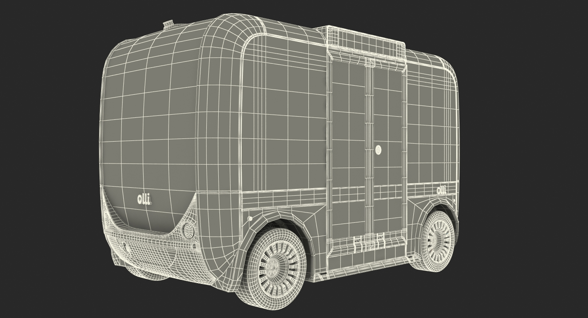Olli Self Driving Electric 3D Model - TurboSquid 1250012