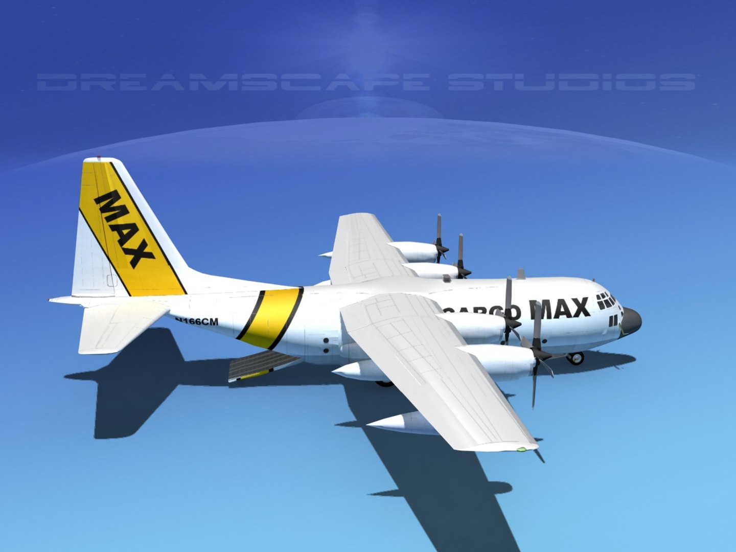 3ds Cargo Lockheed C-130 Hercules Air
