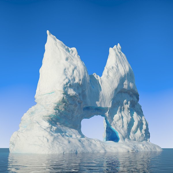 iceberg ice obj