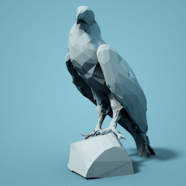 Animal realistic faceted 3D - TurboSquid 1162307