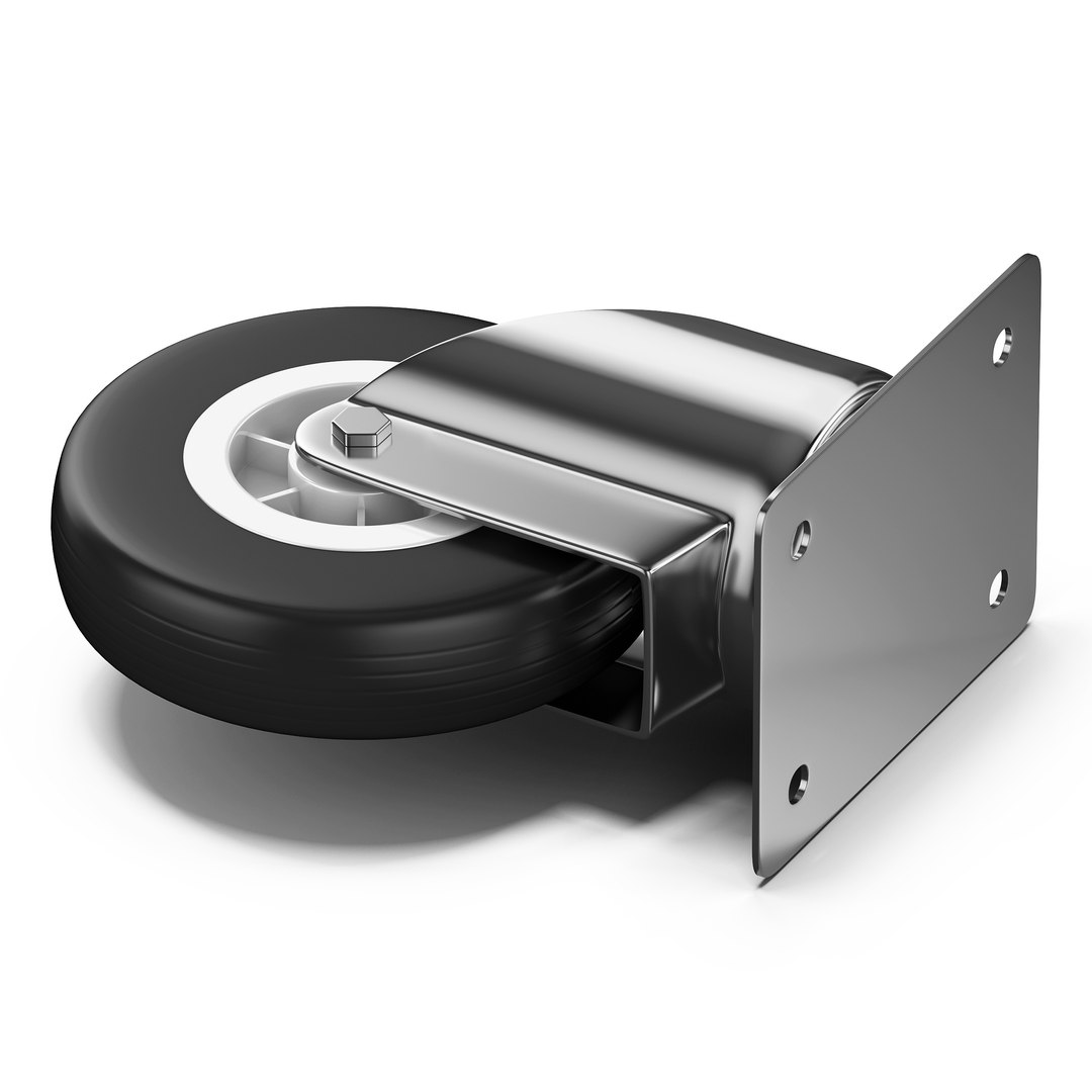 Set Casters 3d Model