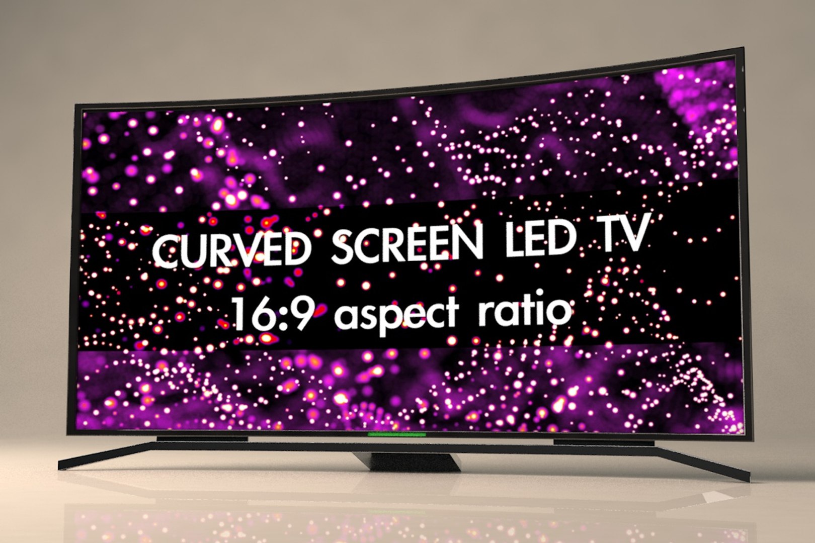 curved screen televisions 3d 3ds