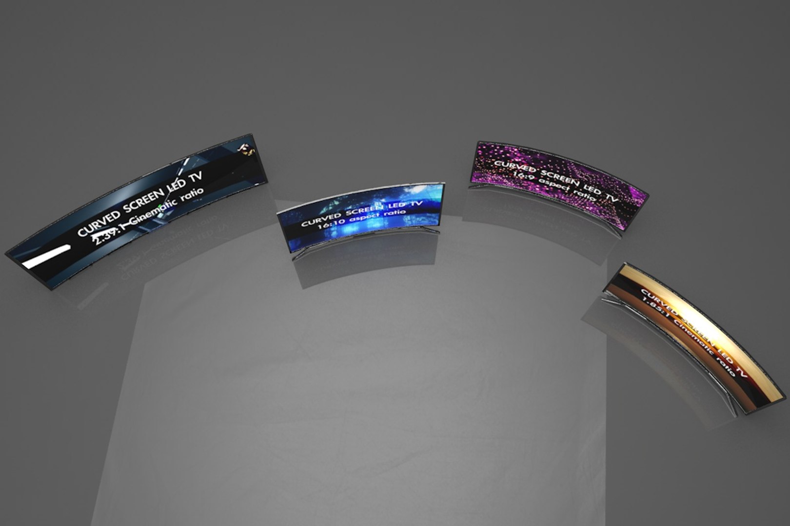Curved Screen Televisions 3d 3ds