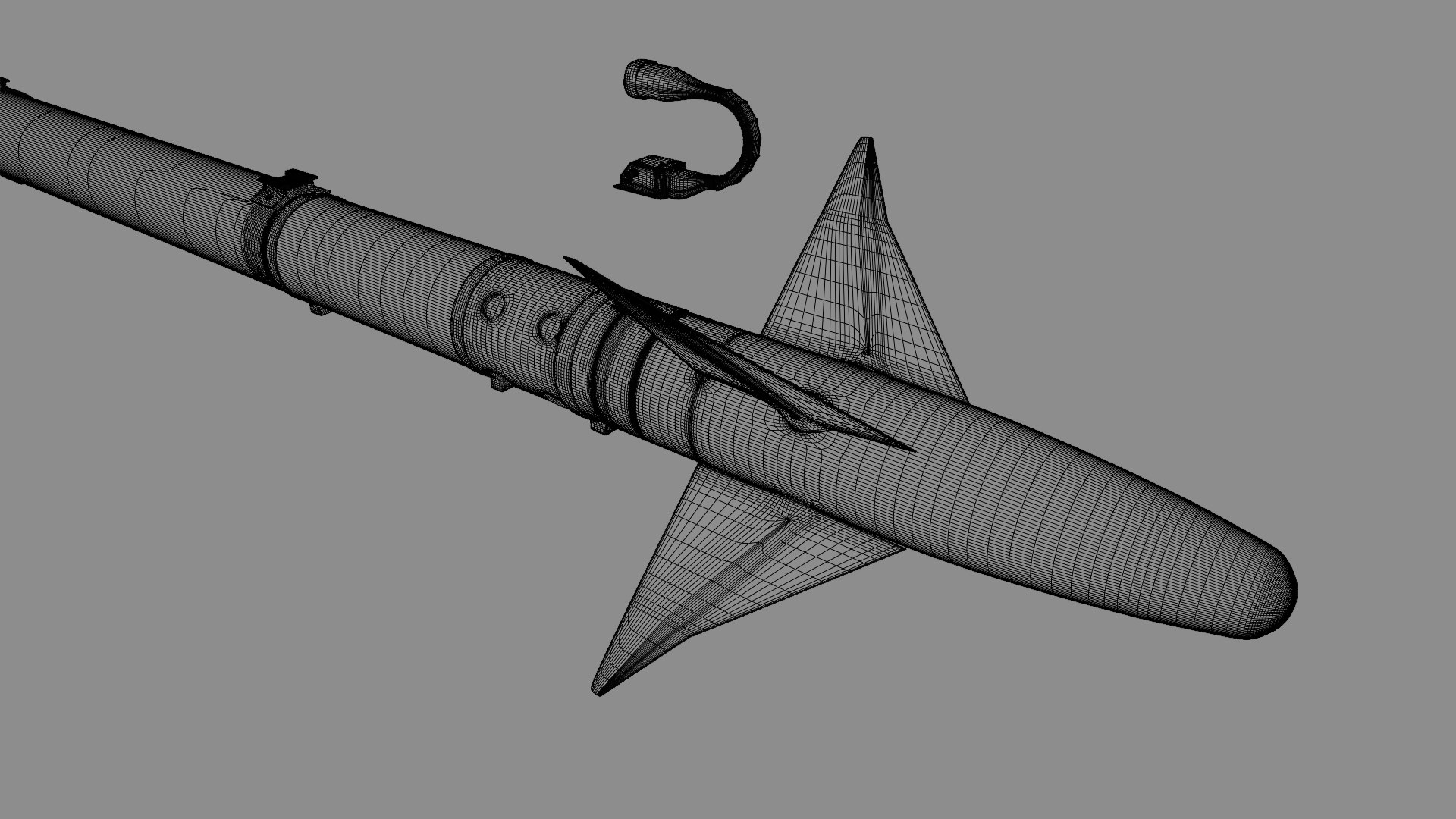 3D Aim-9L Sidewinder Missile - TurboSquid 2141405