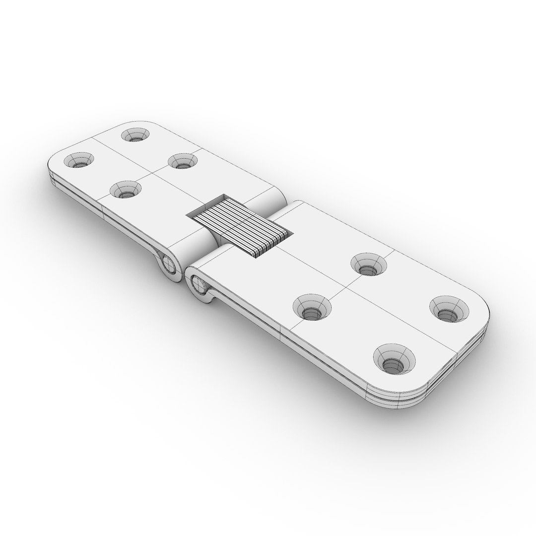 3D Double Axial Hinge - TurboSquid 1879580