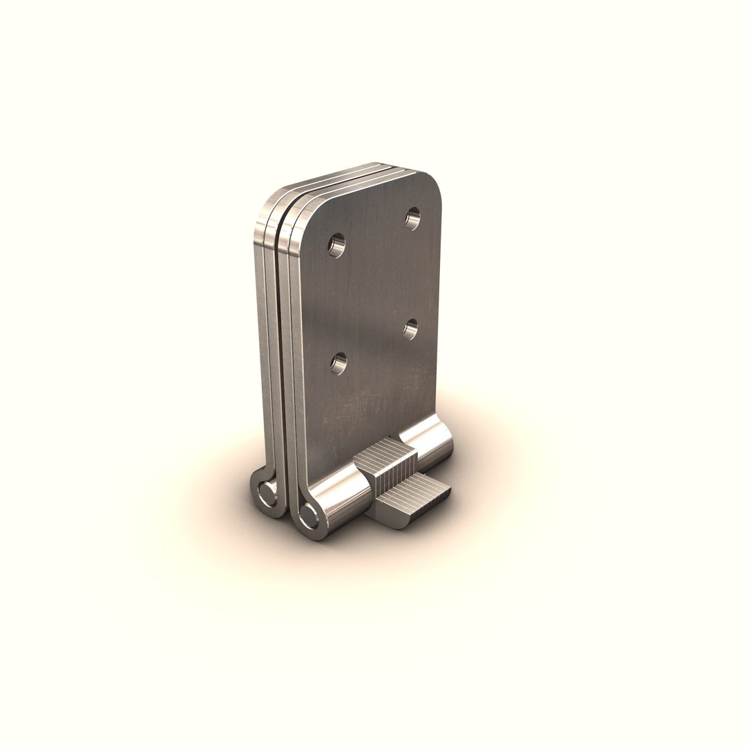 3D Double Axial Hinge - TurboSquid 1879580