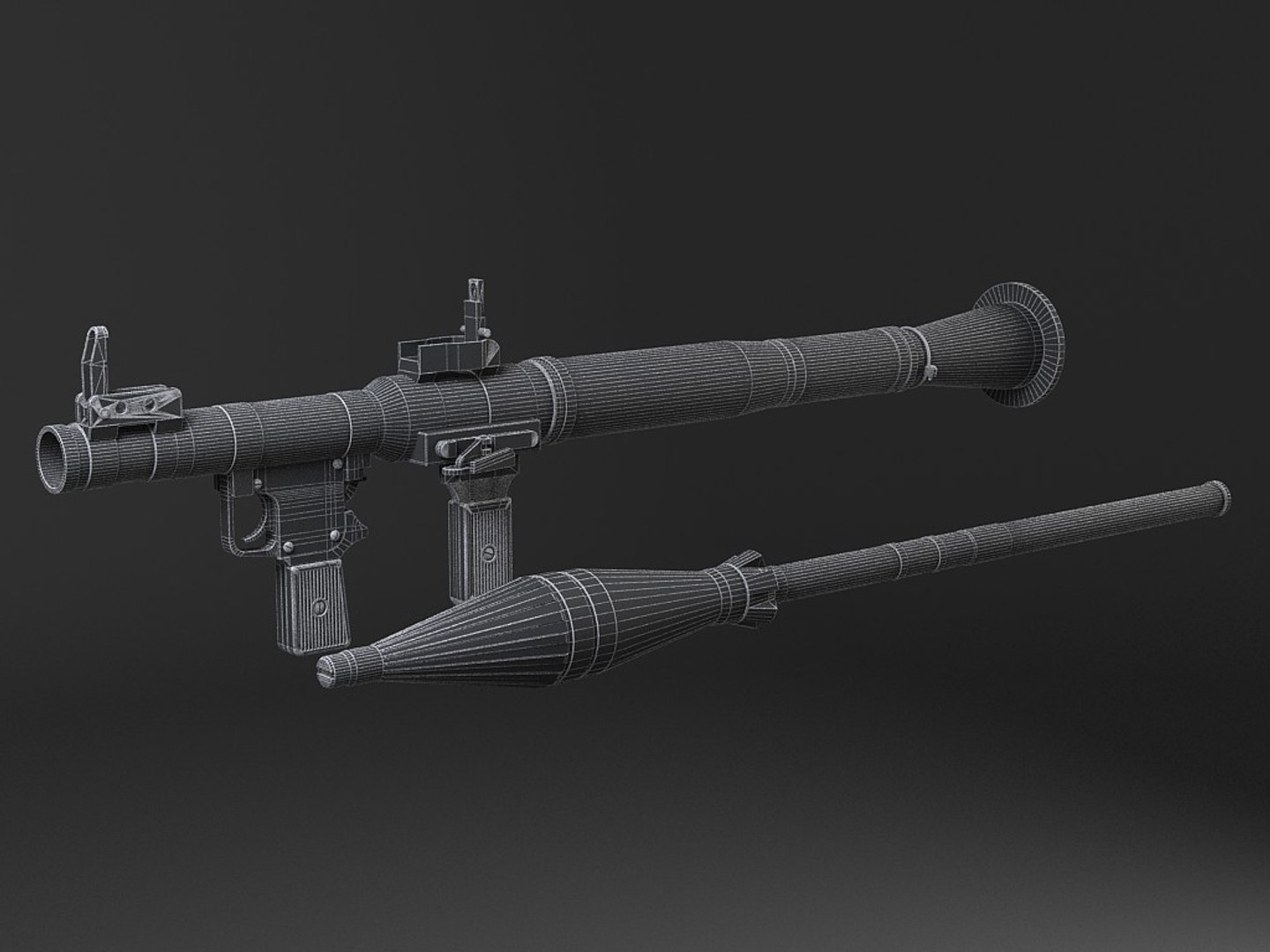 Rpg-7 Bazooka 3d 3ds