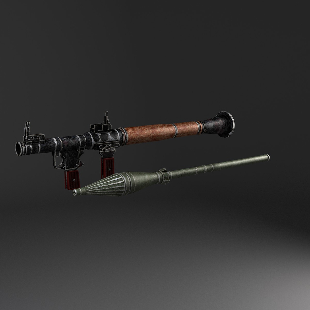 Rpg-7 Bazooka 3d 3ds