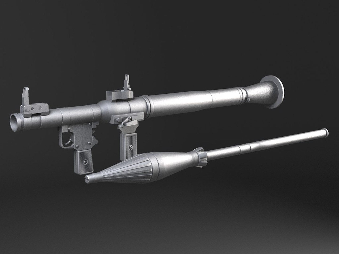 Rpg-7 Bazooka 3d 3ds